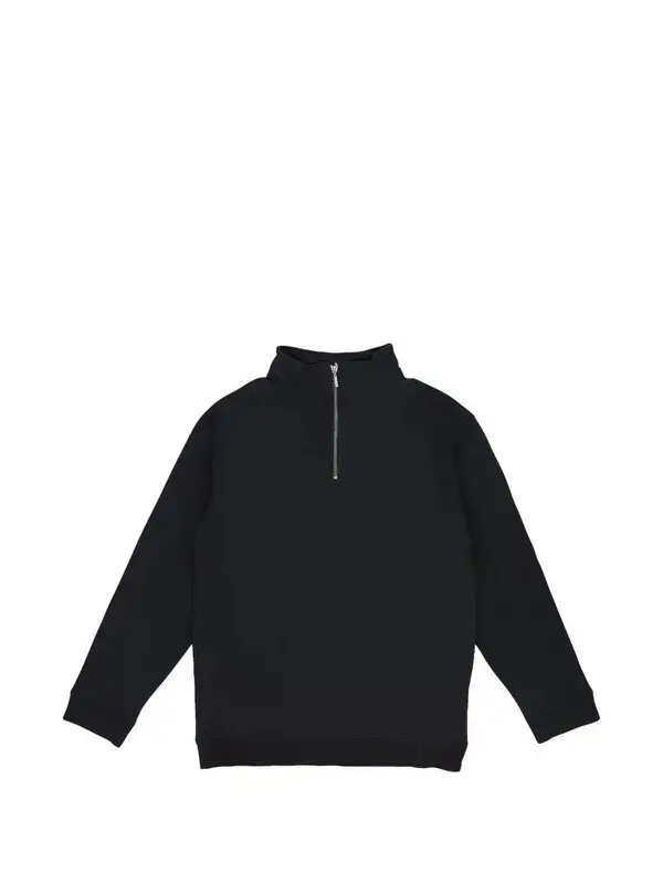 SINCLAIR Quarter-zip Sweatshirt - Black
