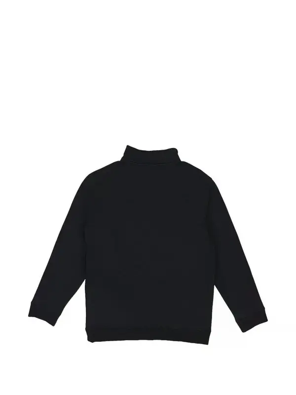 SINCLAIR Quarter-zip Sweatshirt - Black