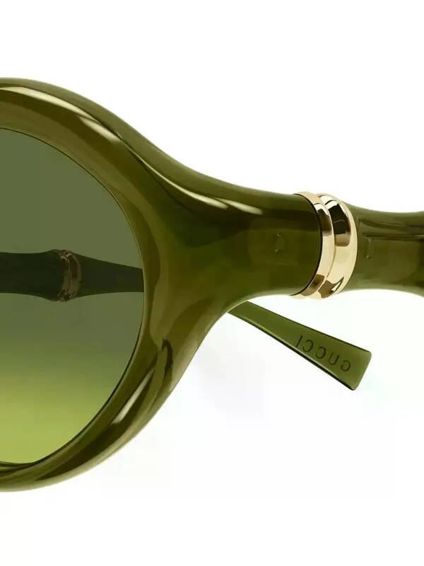 Gucci Oval-frame Sunglasses