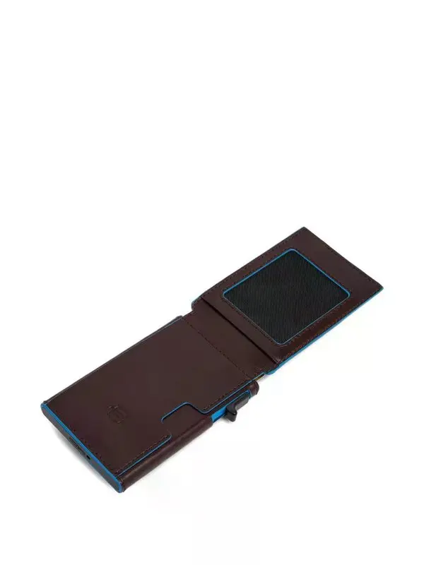 PIQUADRO Logo Cardholder - Brown