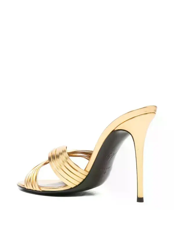GIUSEPPE ZANOTTI Knotted Strap Stiletto Sandals