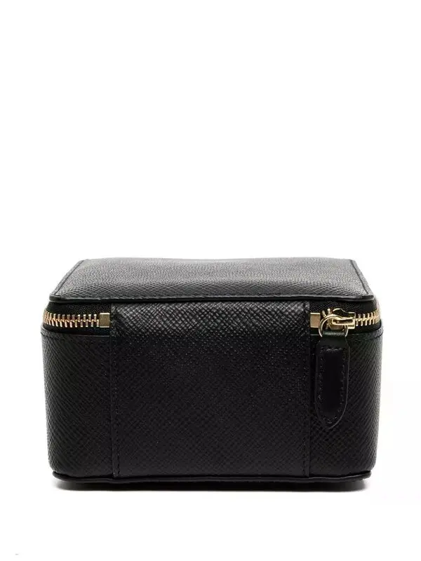 Smythson Logo-stamp Zip Box
