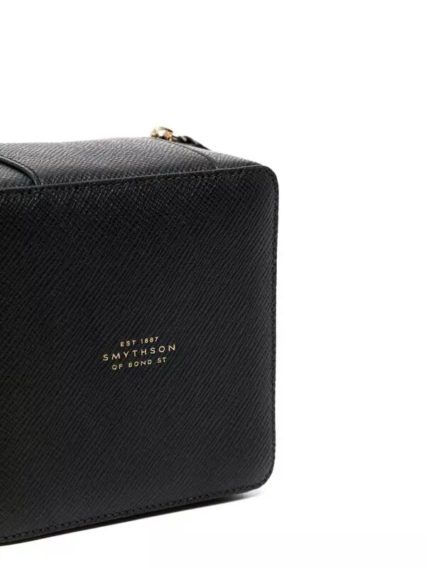 Smythson Logo-stamp Zip Box