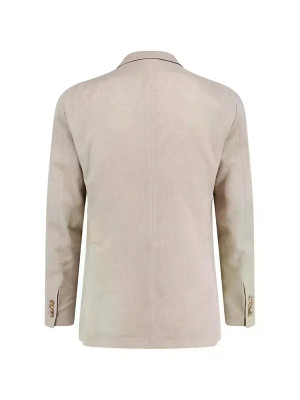 Tagliatore Double-breasted Herringbone Blazer - Neutrals