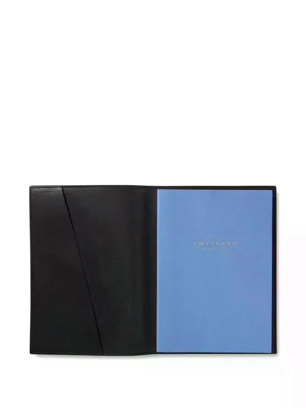 Smythson Evergreen Refillable Mid-size Notebook