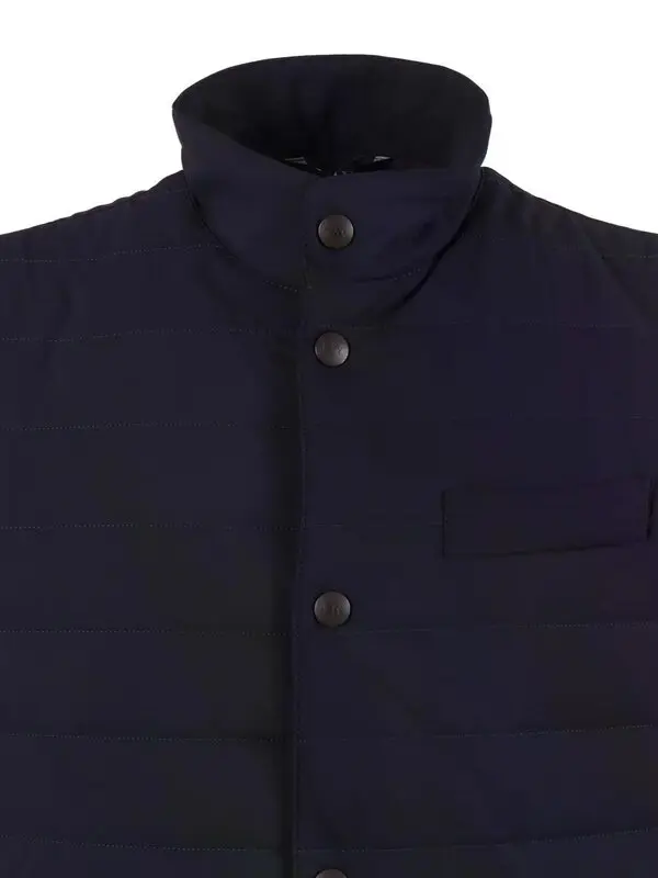 FAY Buttoned Quilted Travel Vest