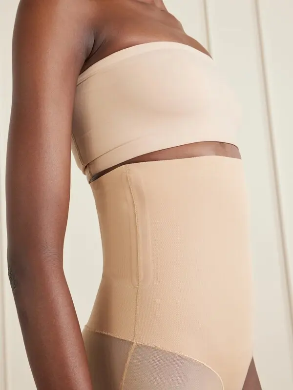 SKIMS Power Mesh High-waist Jersey Briefs
