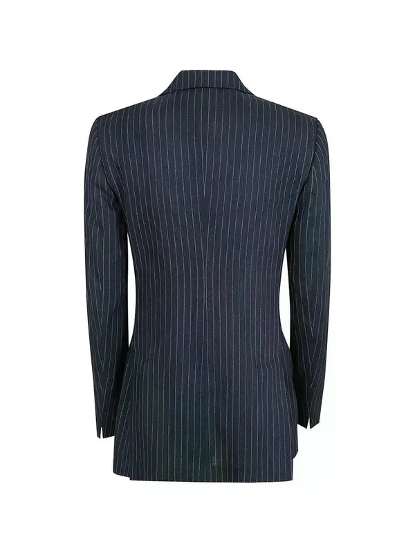 LARDINI Single-breasted Pinstripe Blazer