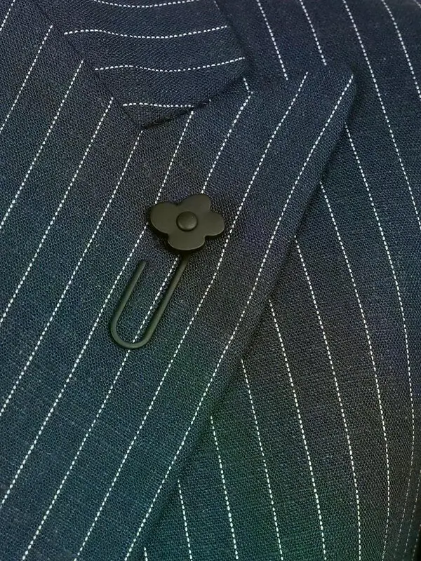 LARDINI Single-breasted Pinstripe Blazer