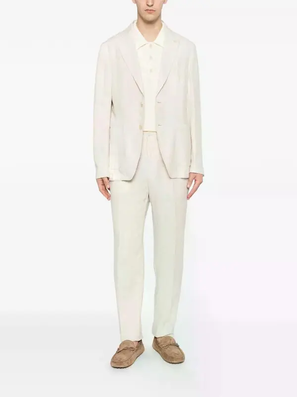 MANUEL RITZ Button-up Single-breasted Suit - Neutrals