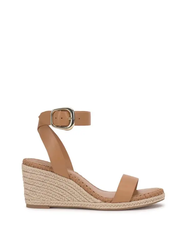 Vince Camuto Fainel Espadrille Wedge Sandal - Cortado Leather