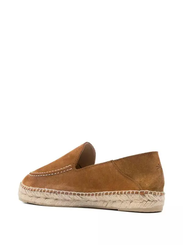 Manebí Contrast-stitching Espadrilles - Brown