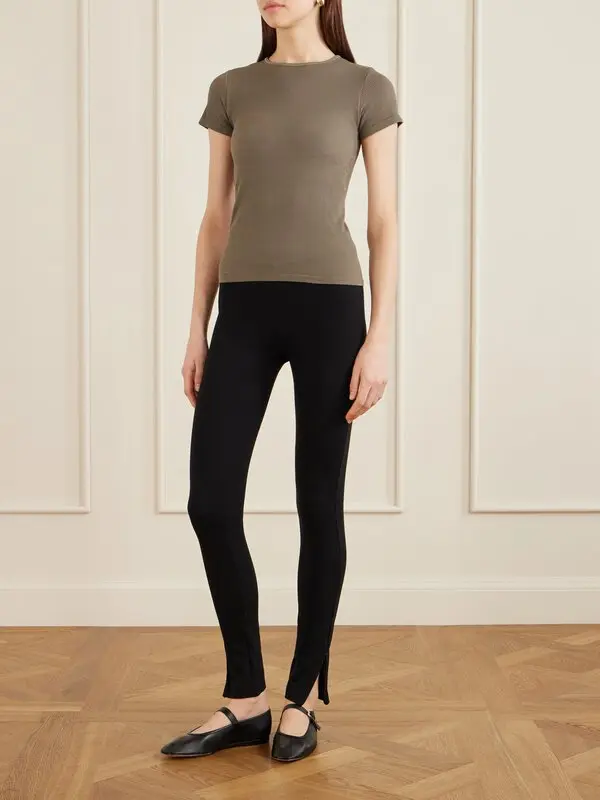 SKIMS Ribbed Seamless Baby Tee