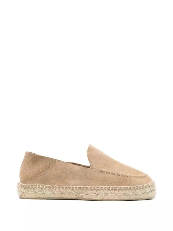 Manebí Suede Espadrilles - Neutrals