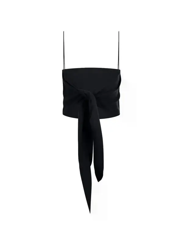 FORTE_FORTE Tie-detail Sleeveless Top