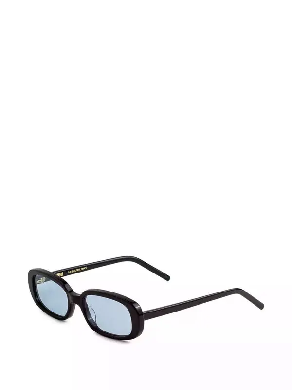 KALEOS Stirling Rectangle-frame Sunglasses - Black