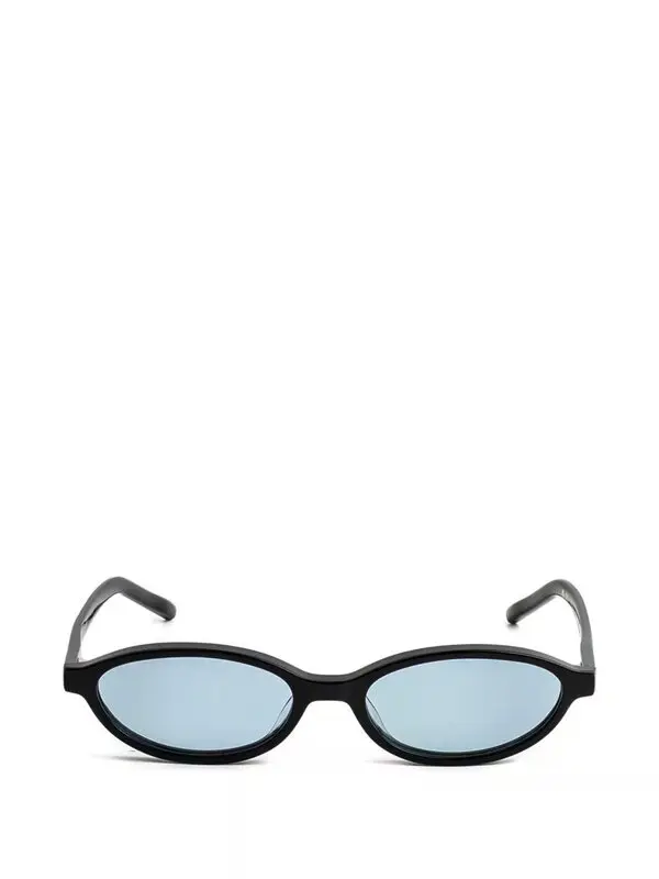 KALEOS Summerspring Oval-frame Sunglasses - Black