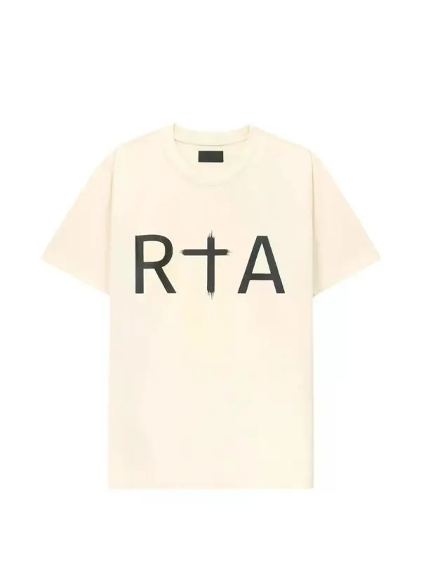 RtA Liam Logo T-shirt - Neutrals