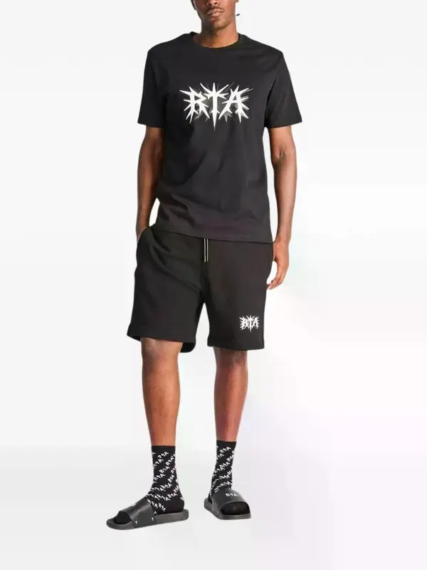 RtA Graphic Cotton Shorts