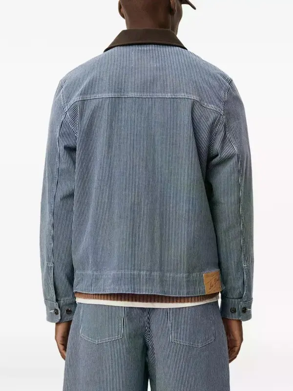 LES DEUX Robert Striped Jacket