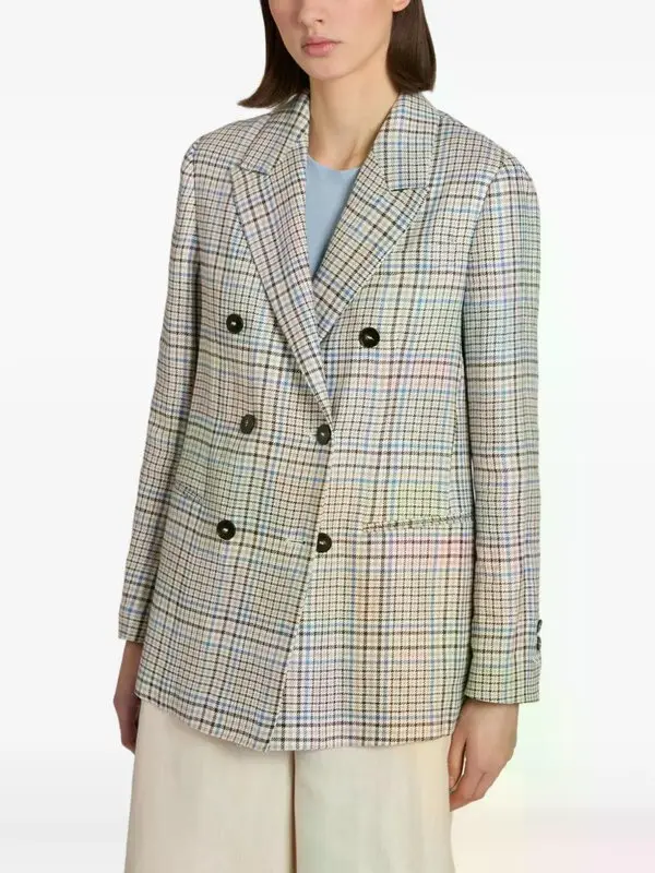 Montedoro Double-breasted Blazer - Neutrals