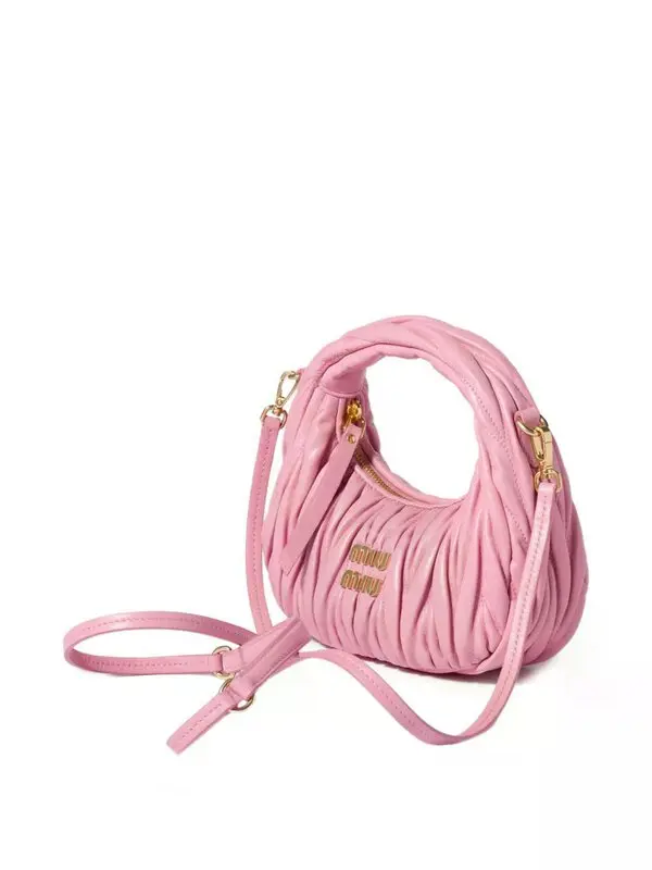 Miu Miu Wander Matelassé Nappa Leather Shoulder Bag Mini