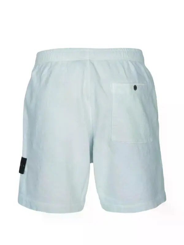 Stone Island Bermuda Cotton Shorts - Blue