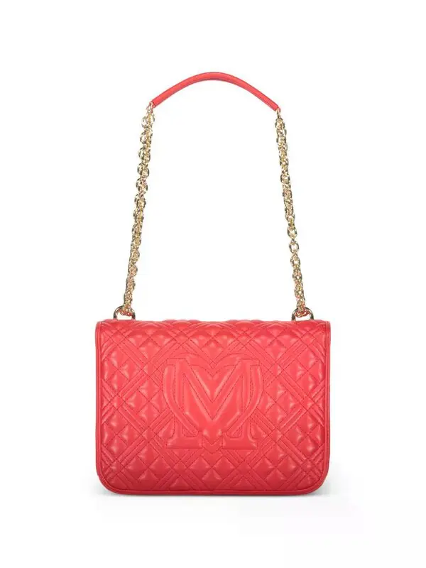 Moschino Quilted Chain Shoulder Bag