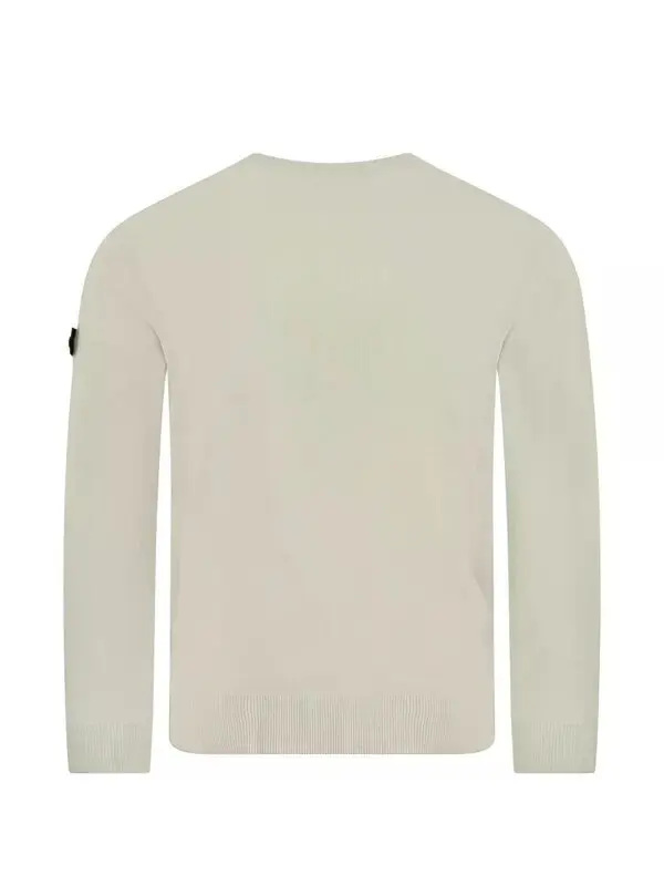 Peuterey Crewneck Long-sleeve Sweater - Neutrals