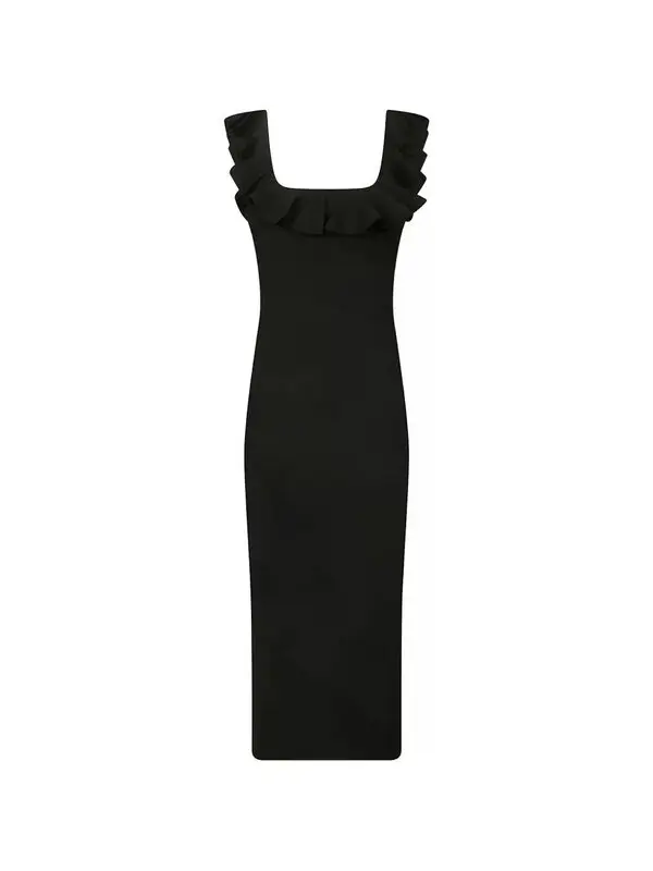 Michael Kors Ruffled-neckline Dress