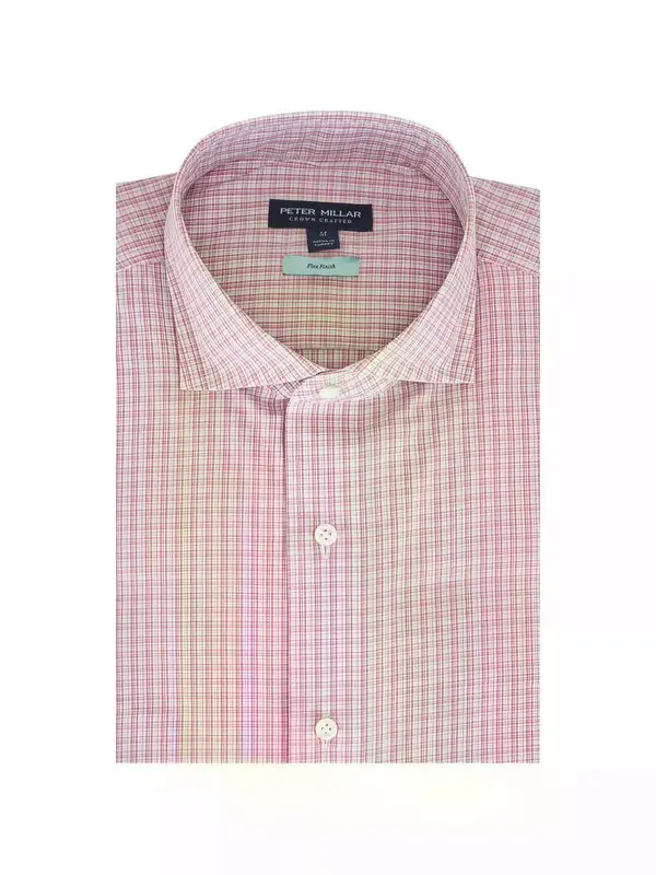 Peter Millar Checked Shirt - Pink