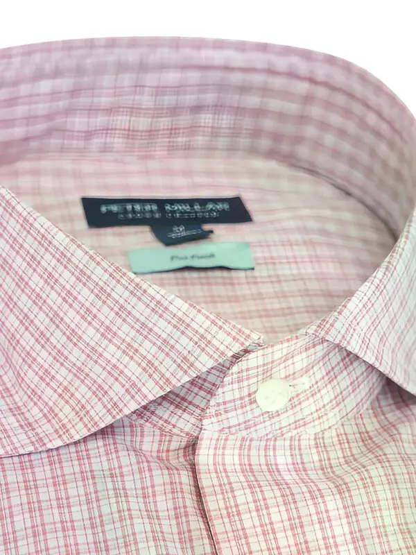 Peter Millar Checked Shirt - Pink