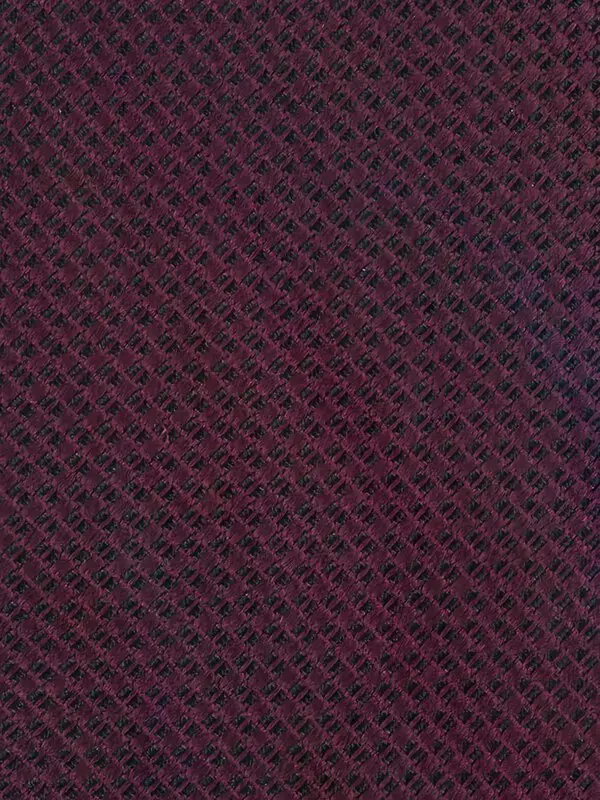 Zegna Textured Silk Neck Tie - Red