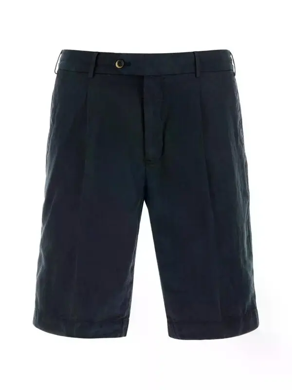 PT TORINO Pleated Bermuda Shorts