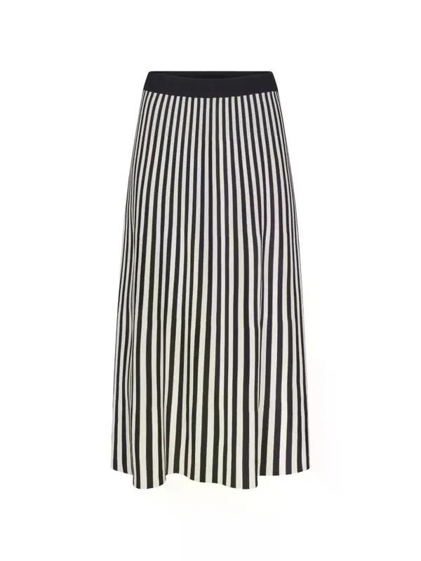 SIMONMILLER Clancy Striped Midi Skirt