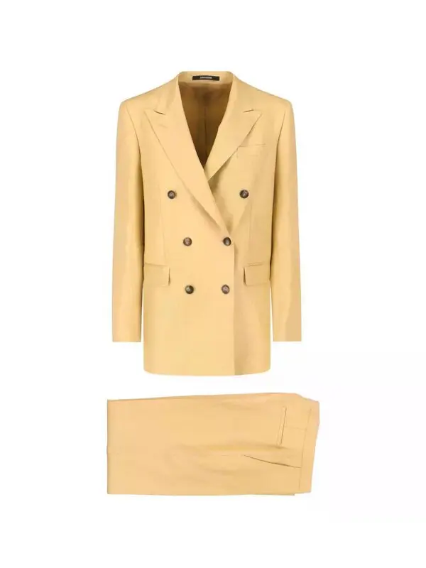 Tagliatore Double-breasted Trouser Set - Neutrals