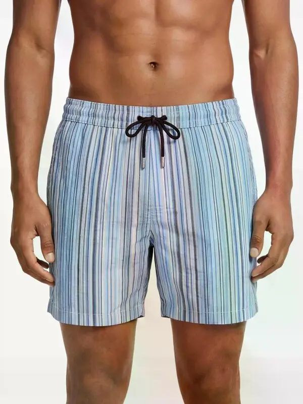 Paul Smith Striped Swim Shorts