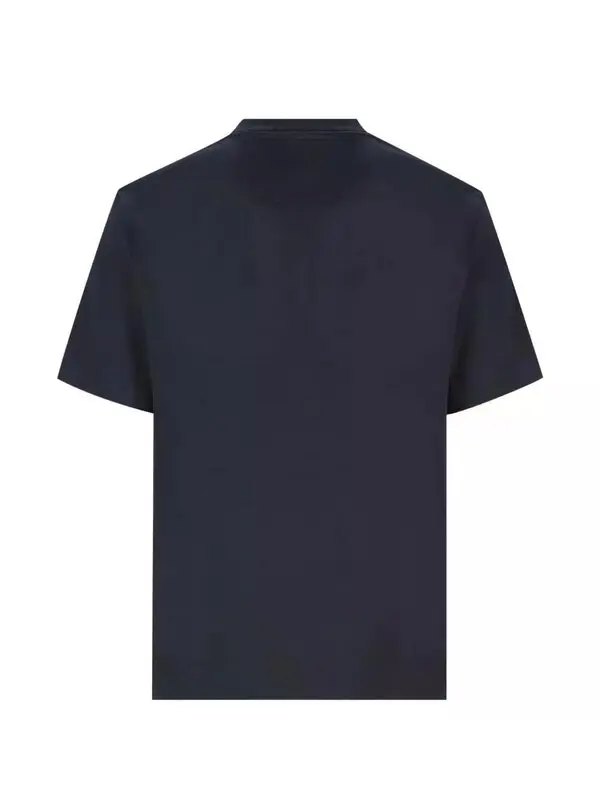 Fendi Logo-embroidered T-shirt - Blue