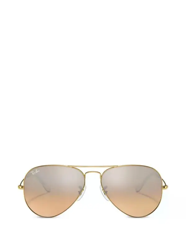 Ray-ban Pilot-frame Sunglasses - Gold