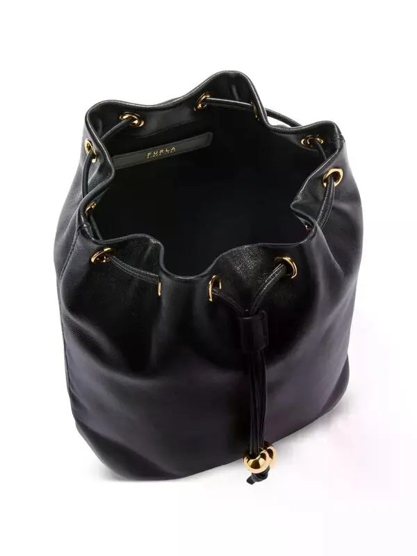 Furla Mini Soft Sfera Drawstring Bucket Bag