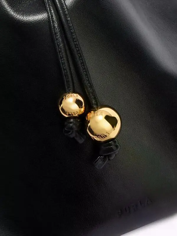 Furla Mini Soft Sfera Drawstring Bucket Bag