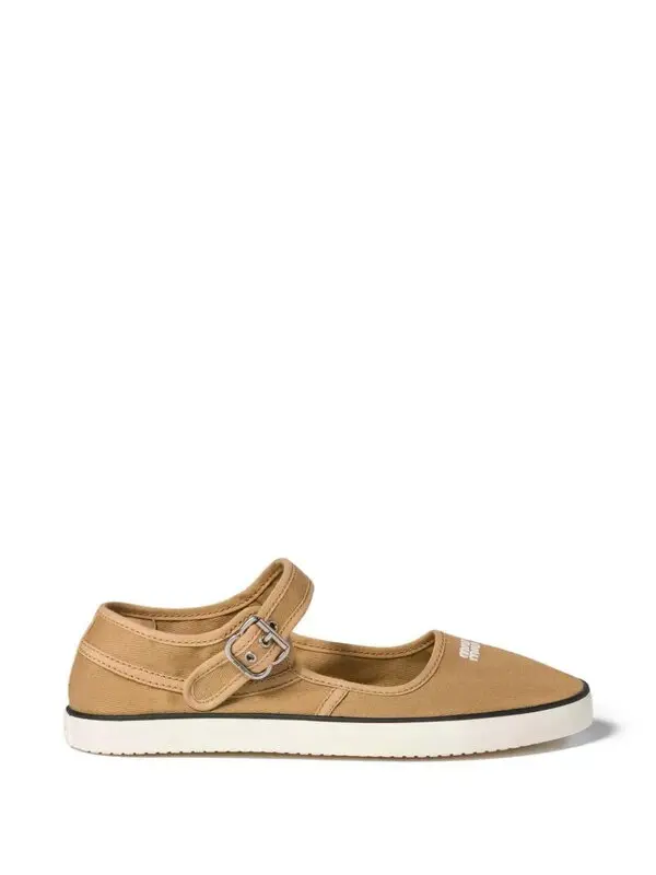 Miu Miu Mary Jane Buckle Strap Sneakers
