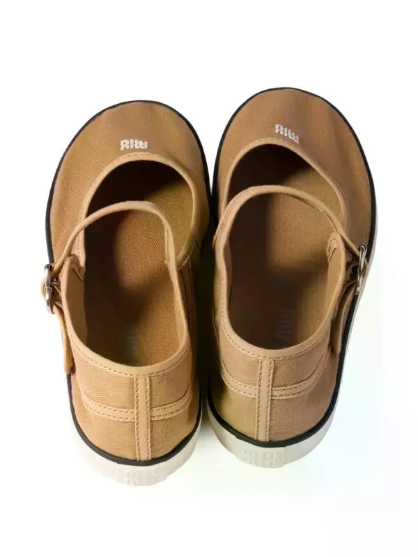 Miu Miu Mary Jane Buckle Strap Sneakers