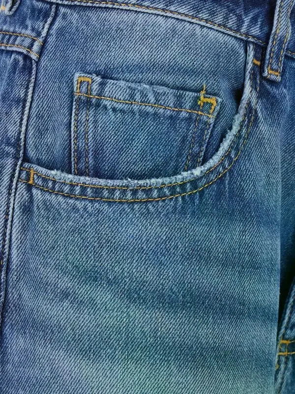 ICON DENIM LOS ANGELES Five-pocket Wide-leg Jeans