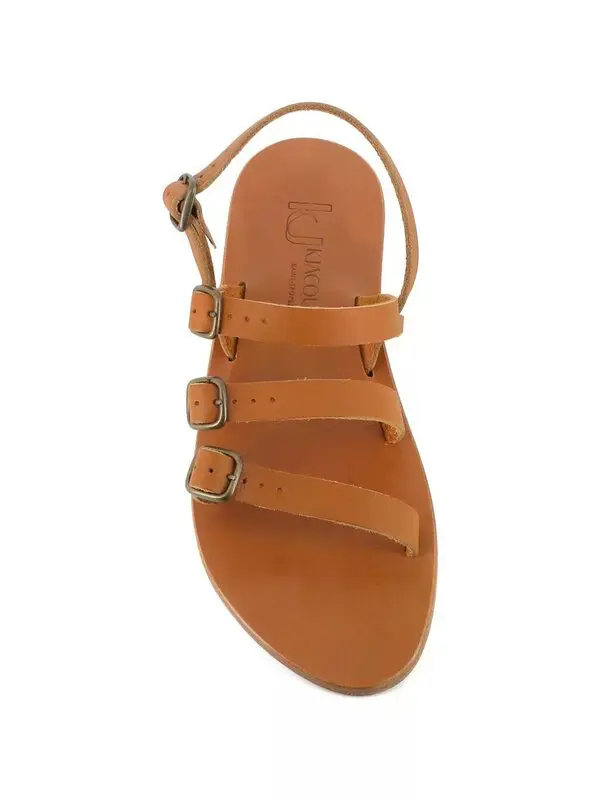 K.JACQUES Aldwin Strappy Sandals - Neutrals