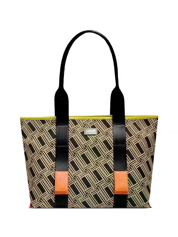LANCEL Medium Jacquard Tote Bag