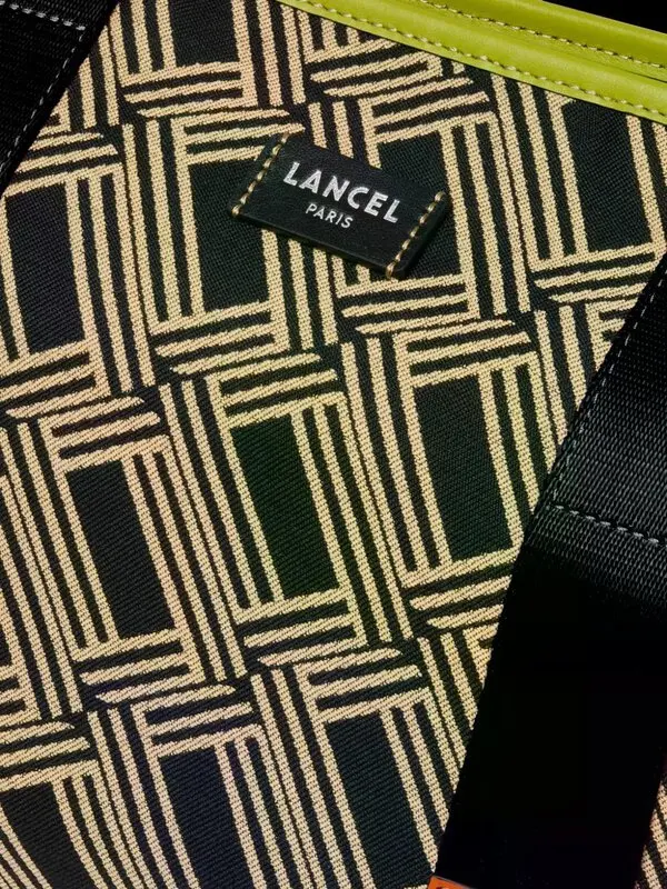 LANCEL Medium Jacquard Tote Bag