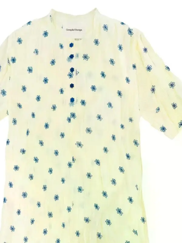GONGDID DESIGN Floral Print Dress