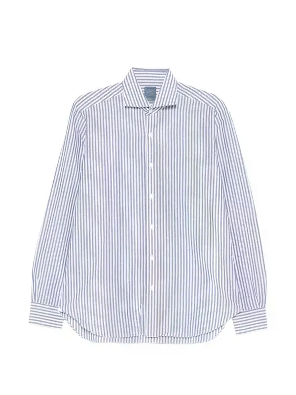 BARBA NAPOLI Striped Shirt
