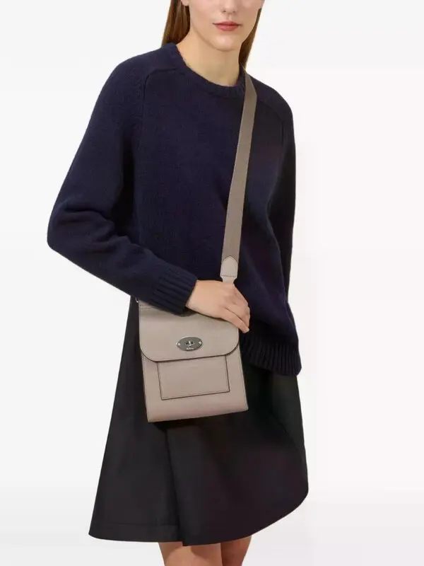 Mulberry Small Antony Shoulder Bag - Neutrals